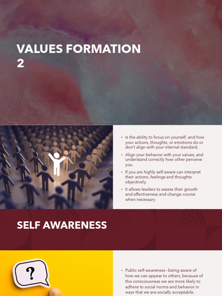 Self-Awareness and Self-Expression Guide | PDF | Self Awareness ...