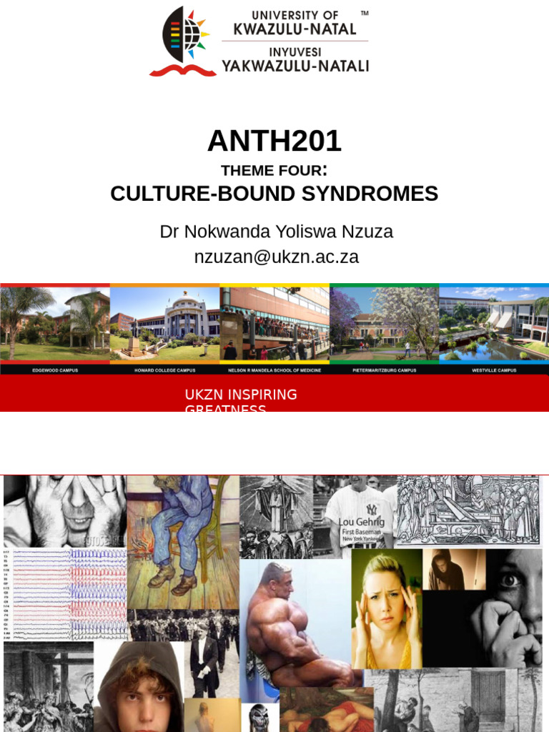 Anth 201 Theme Four | PDF | Mental Disorder | Anorexia Nervosa