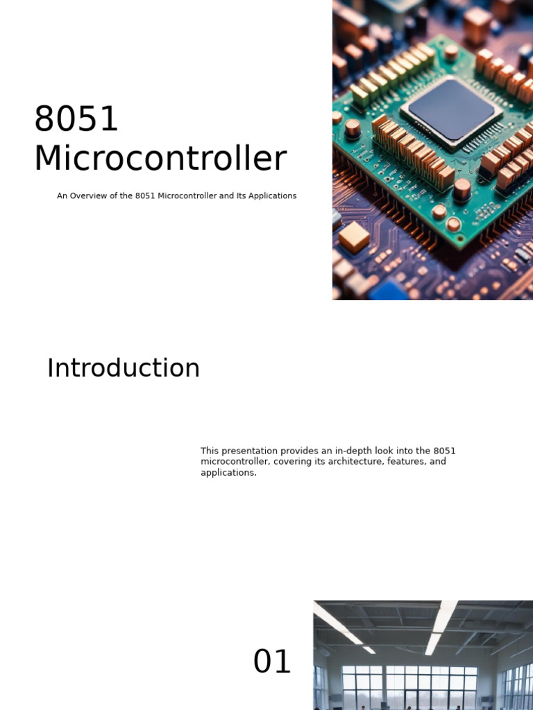 8051 Microcontroller | PDF | Microcontroller | Embedded System