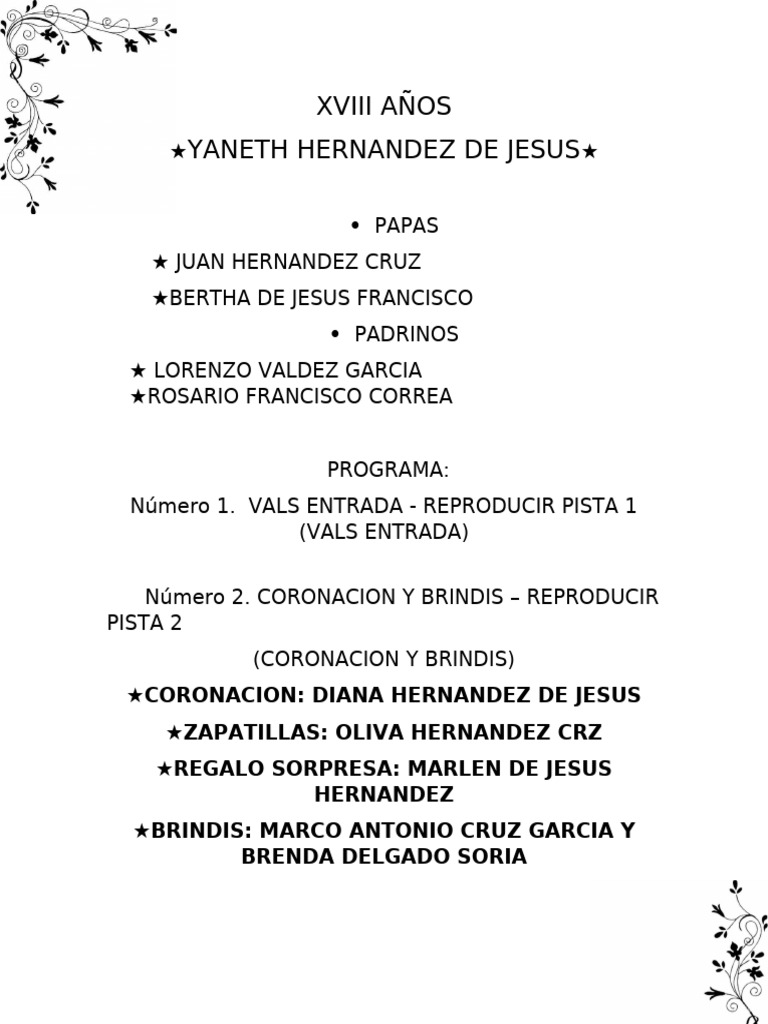 Programa Yaneth | PDF