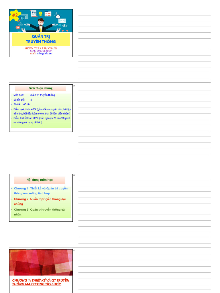 QT Truyền Thông-C1 | PDF