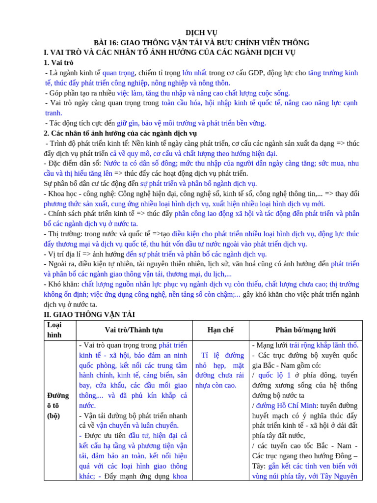 ĐC Địa 12 GV - Hkii | PDF