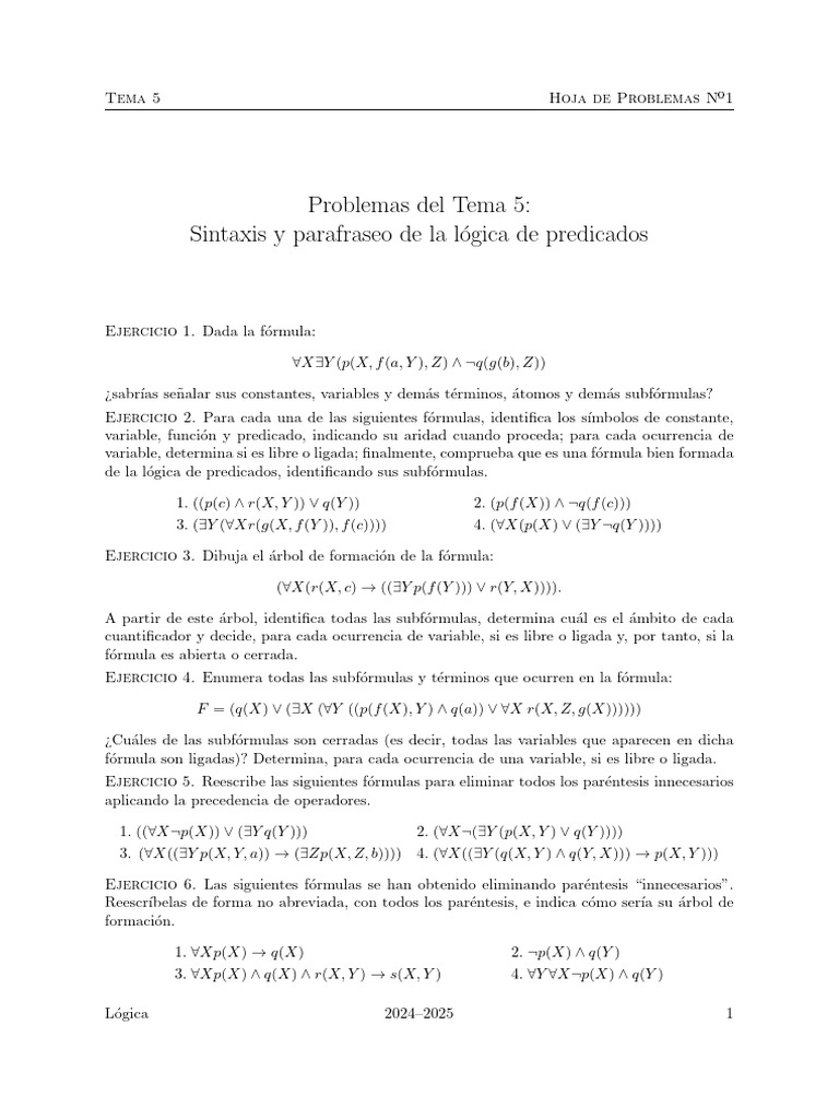 T 5 Problemas 1 | PDF | Lógica | Virus de computadora