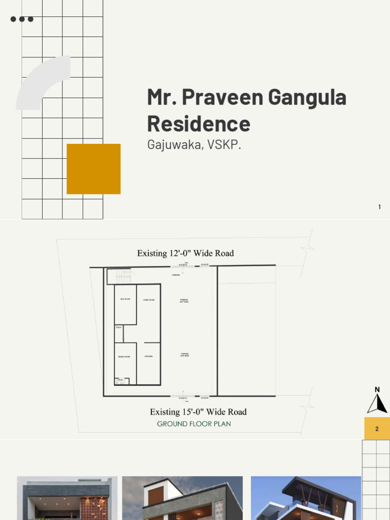 Mr. Praveen Gangula Residence | PDF