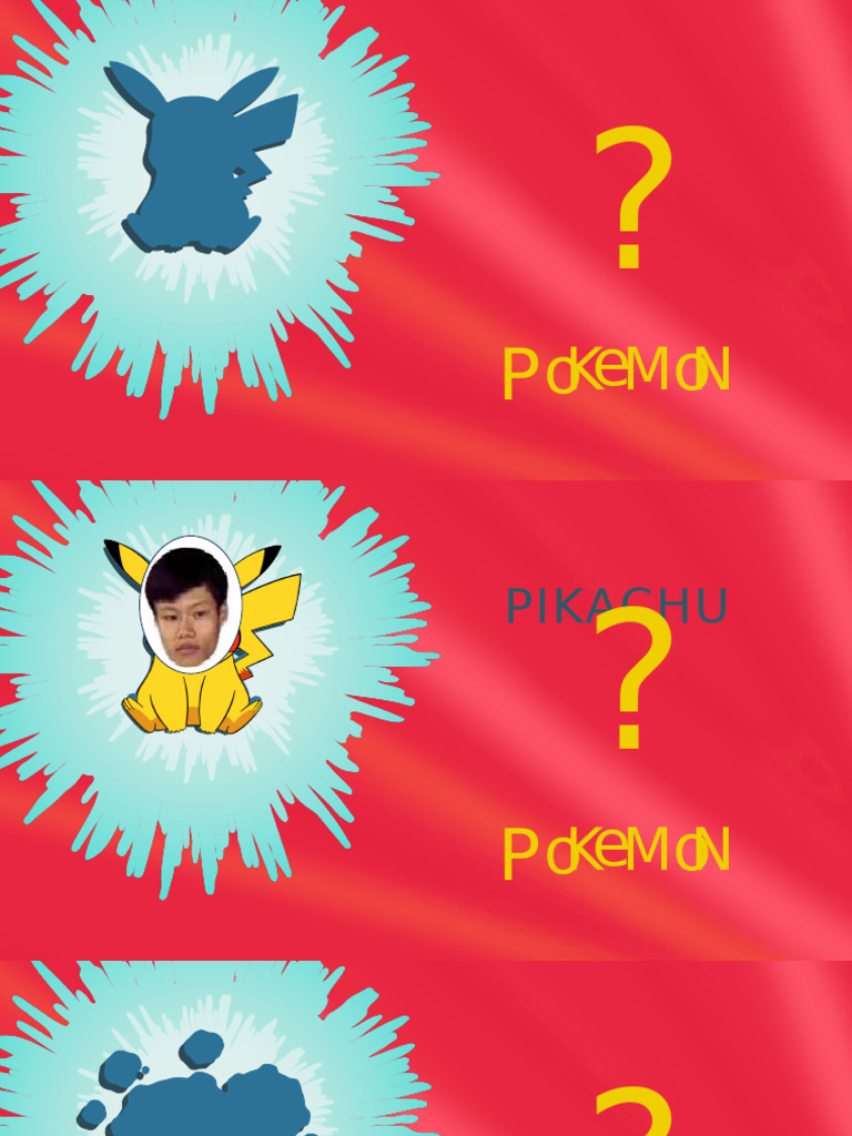 Pokémon "Who's That?" Template | PDF