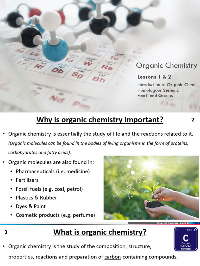 05A Organic Chemistry Naming Structure | PDF | Functional Group ...