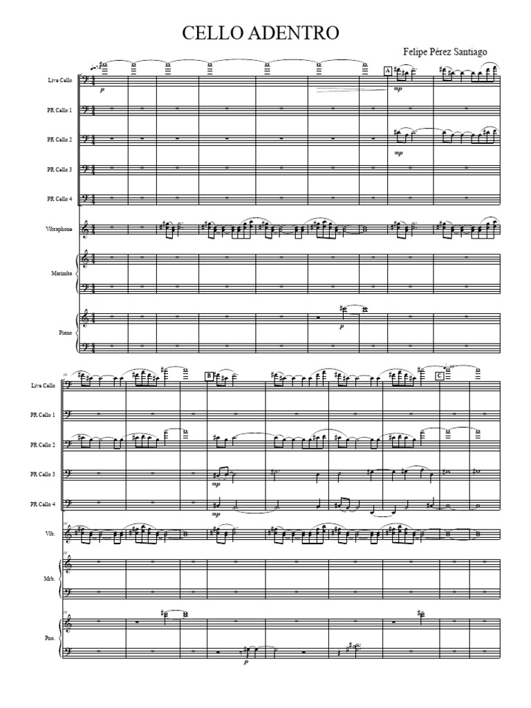 Cello Adentro Layout | PDF