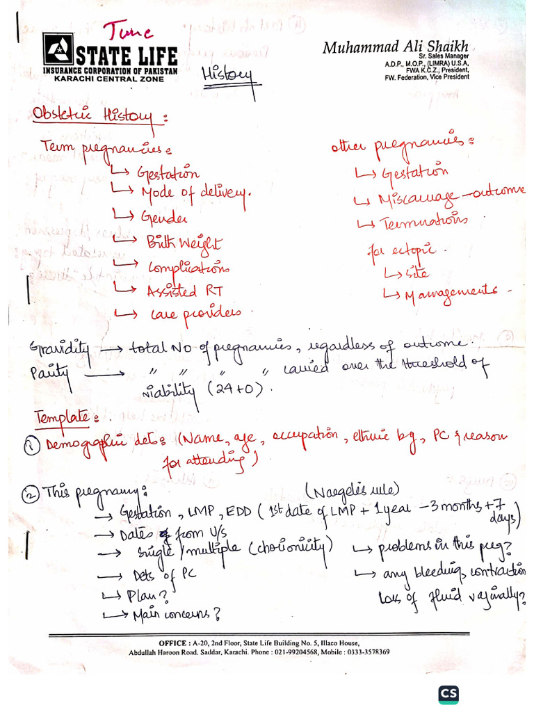Gynae Ward Test Preparation-1 | PDF