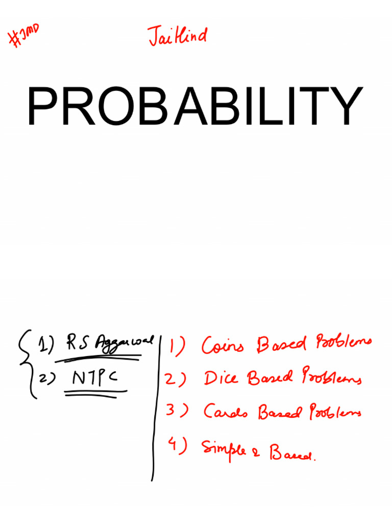 Probability & Stast | PDF