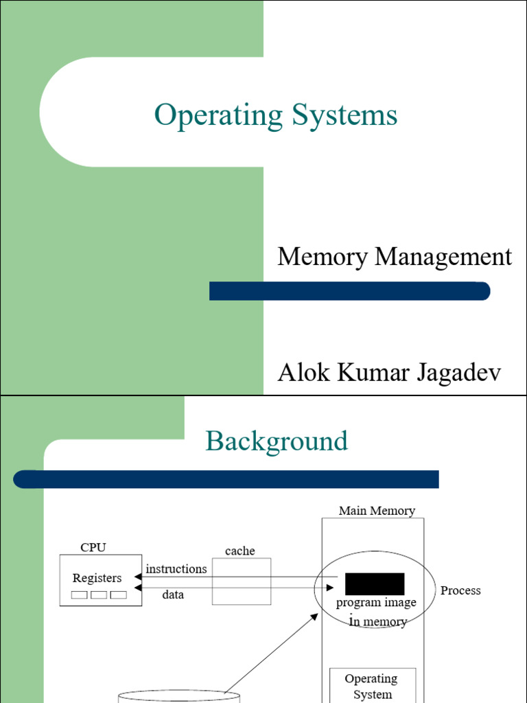 Memory Management in Operating Systems | PDF | Cpu Cache | Process ...