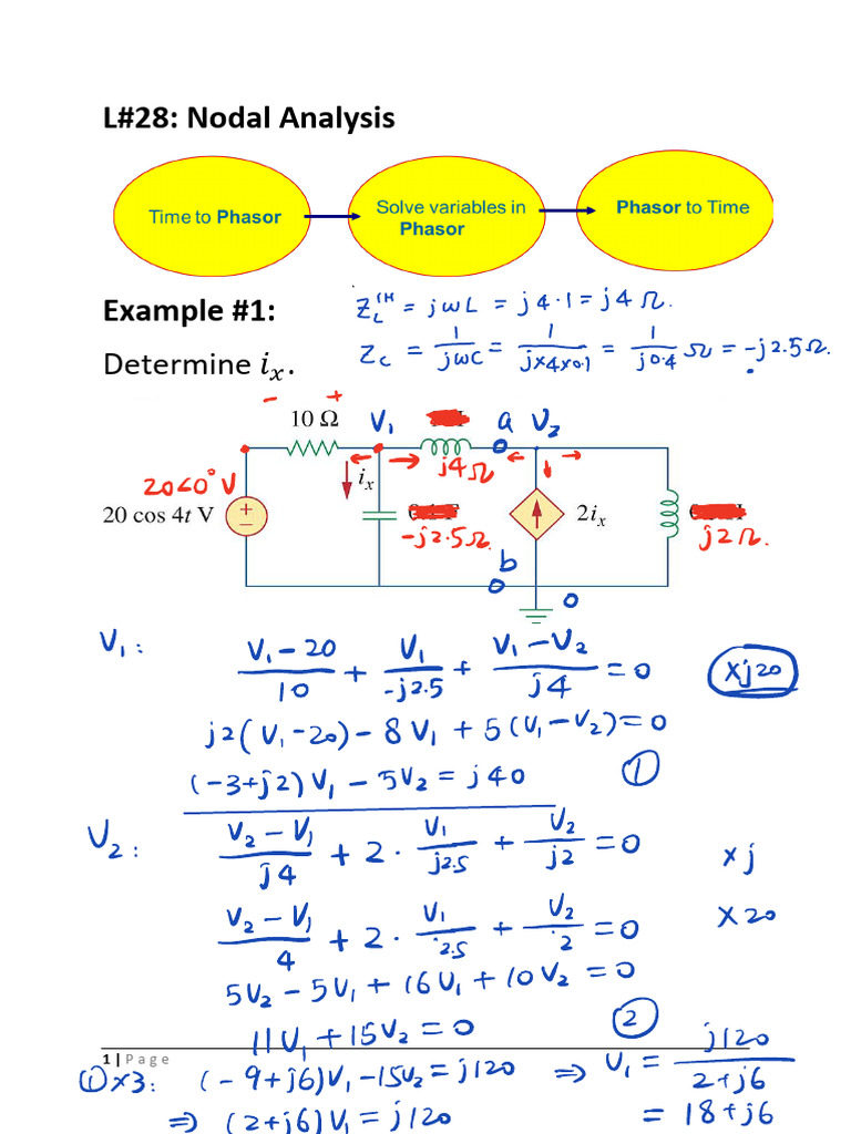 28 10.2 Nodal Analysis | PDF