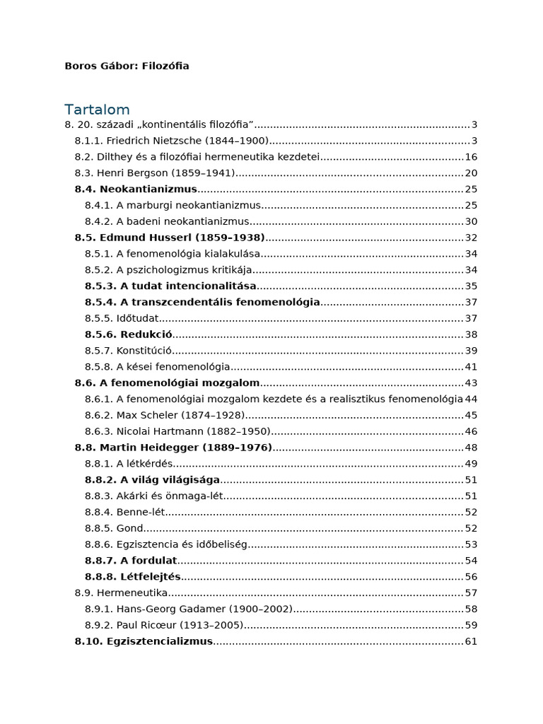 Boros Gábor Filozófia Kivágások Ft6-Ra | PDF