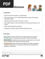 Speaking Cards | PDF | English As A Second Or Foreign Language | Second ...