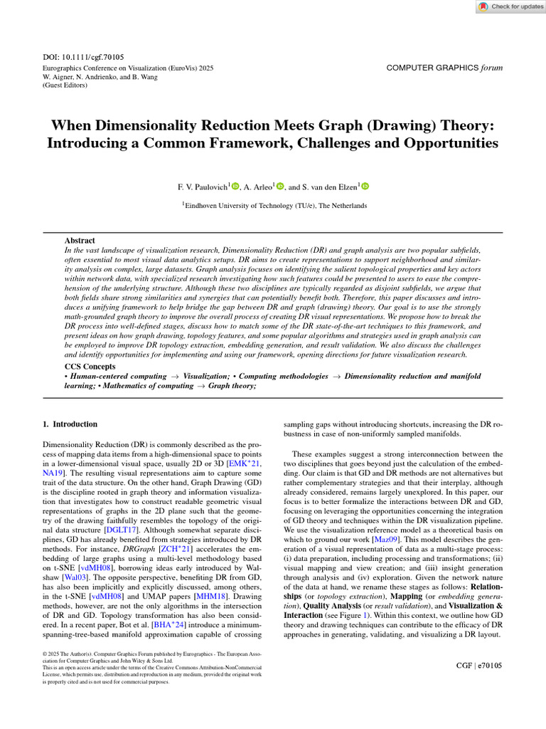 Computer Graphics Forum - 2025 - Paulovich - When Dimensionality Reduction Meets Graph Drawing ...