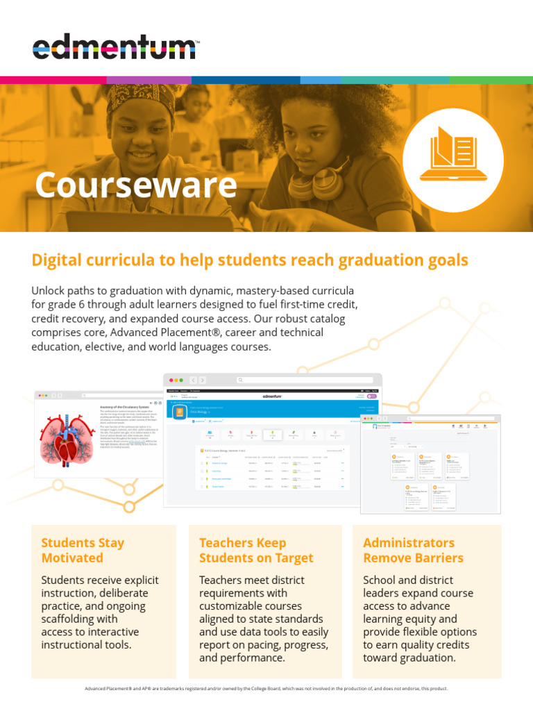 Courseware Overview Brochure 2024 02-14-163000 Ewqg | PDF | Curriculum ...