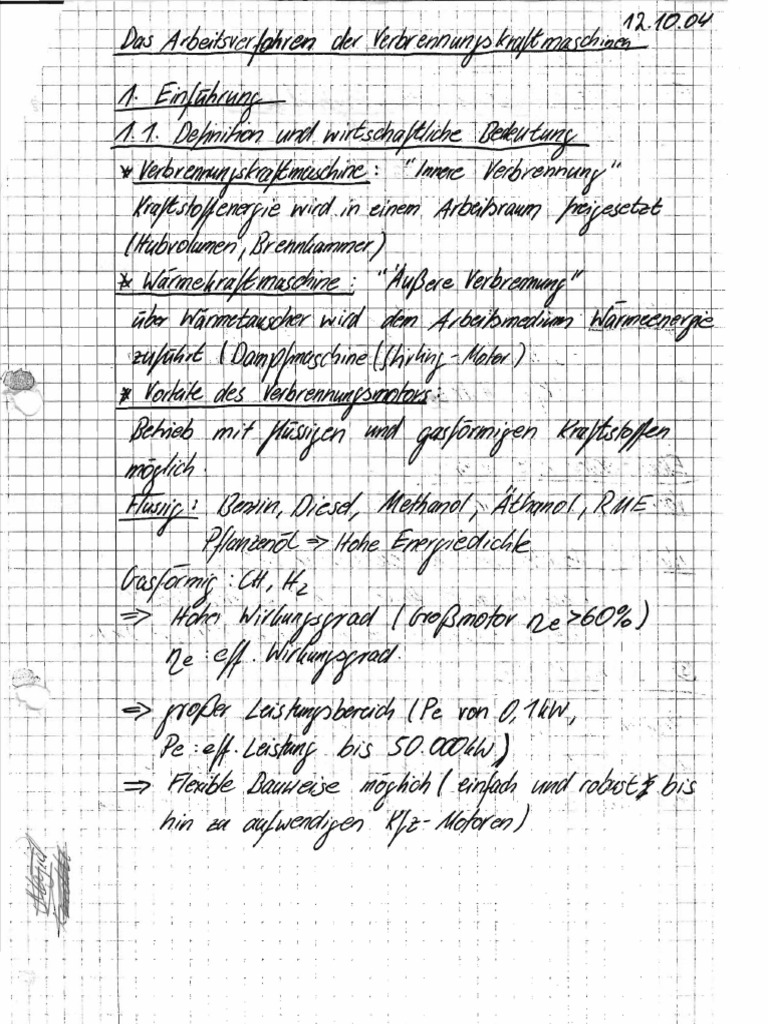 VKM I Mitschrift | PDF