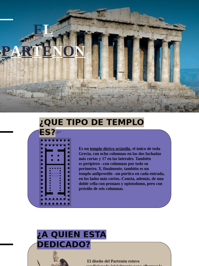 Partenon | PDF | Antigua Grecia