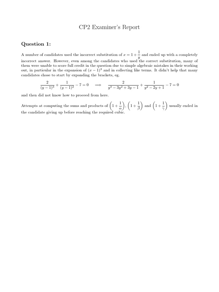 A2 Core Pure 2 Brampton Mock 2024 ER | PDF | Ordinary Differential ...
