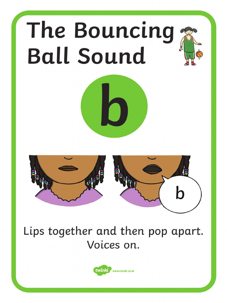 B T D K G P Visual Supports For Speech Sounds Plosives | PDF