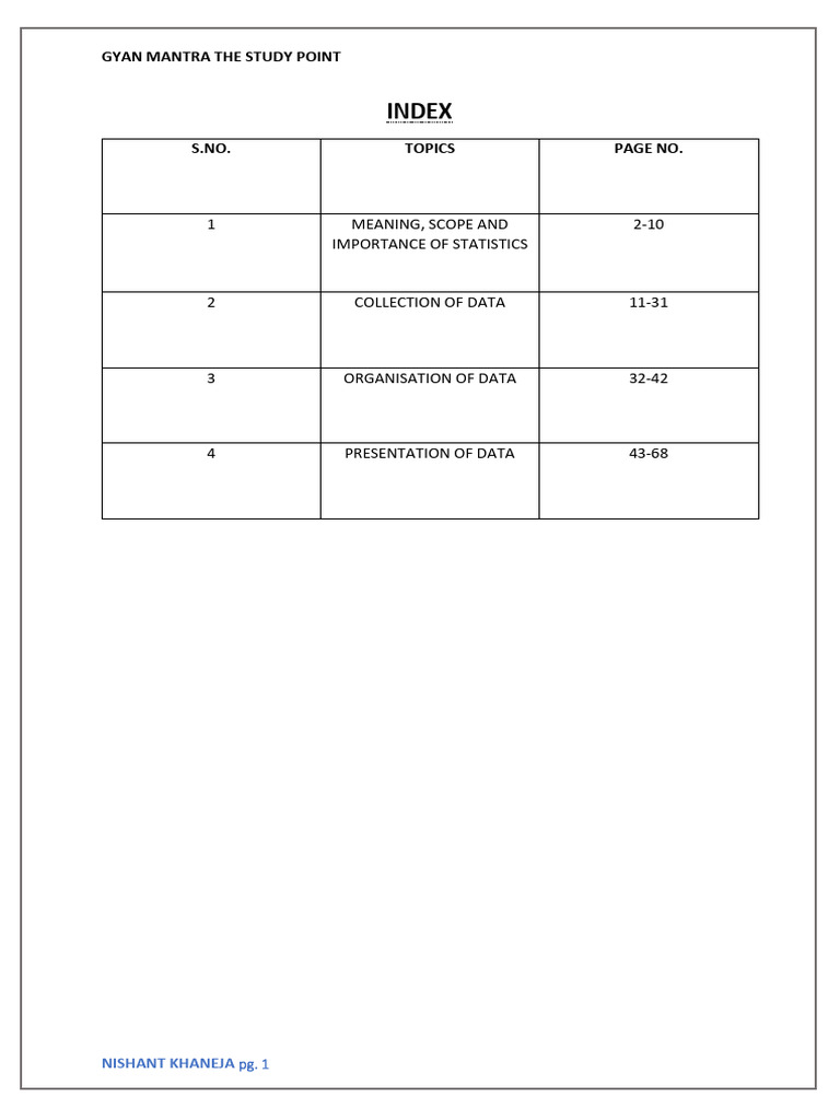 Stats Book Term 1 | PDF | Statistics | Sampling (Statistics)