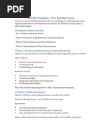 Sih Internal Hackathon 2025 Timeline | PDF
