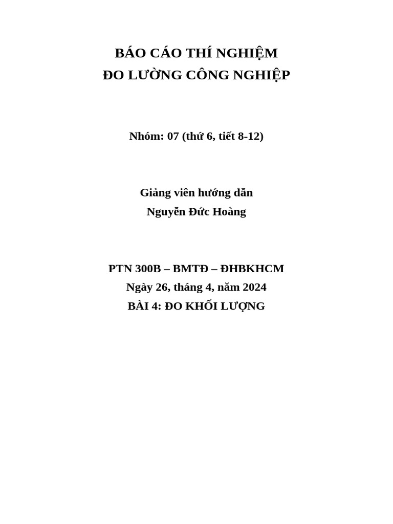 BCTN DLCN Bai4 | PDF