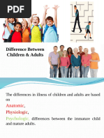Physiological Differences: Children vs Adults | PDF | Thermoregulation ...