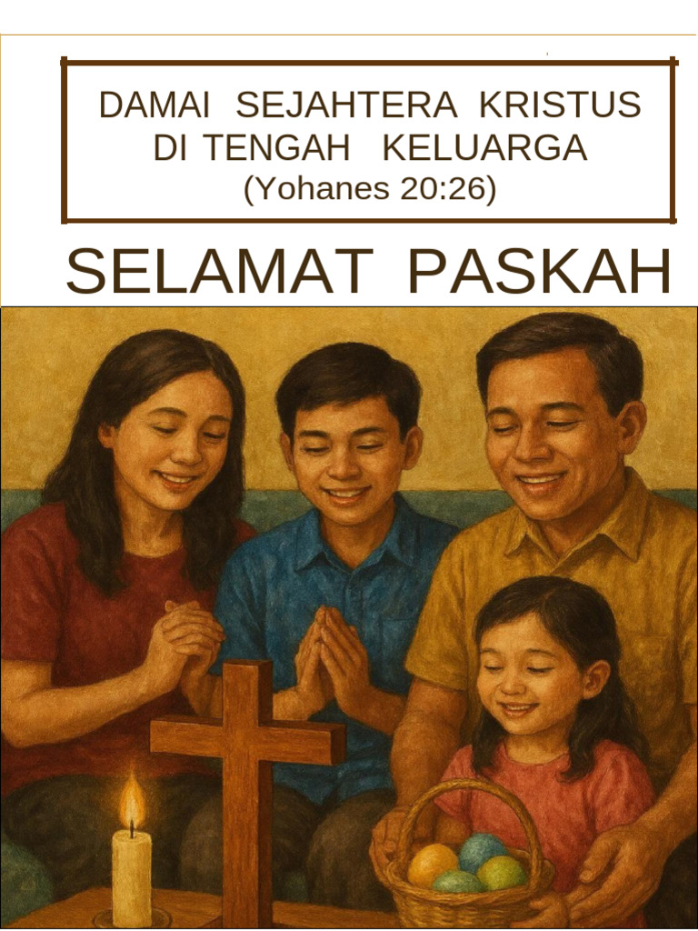 BUNDEL PEKAN SUCI DAN PEKAN PASKAH GKST 2025 | PDF