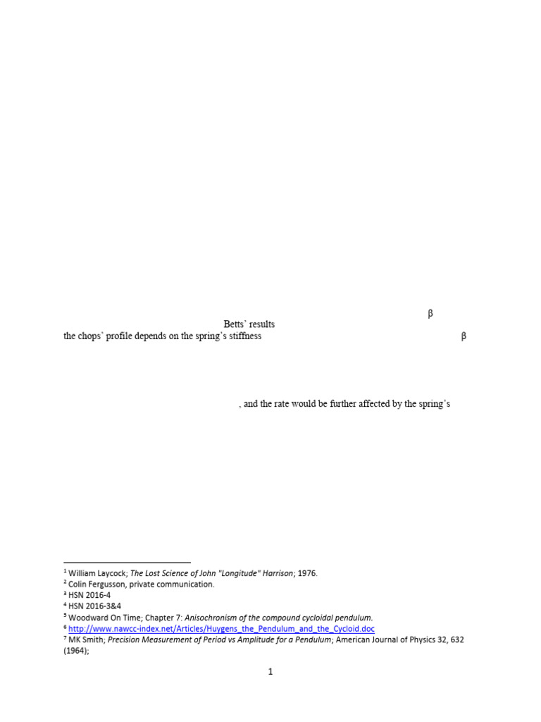 Pendulum With Curved Chops v6.1 | PDF | Pendulum | Applied And Interdisciplinary Physics