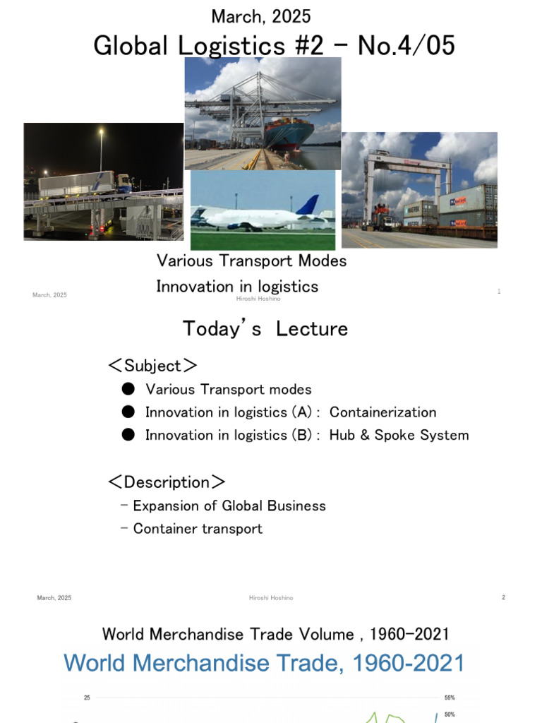 2025 VMU Global Logistics #2 | PDF | Cargo | Containerization
