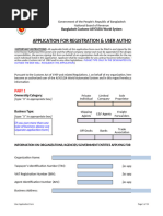 ASYCUDA World-Guyana Registration Form | PDF | User (Computing) | Customs