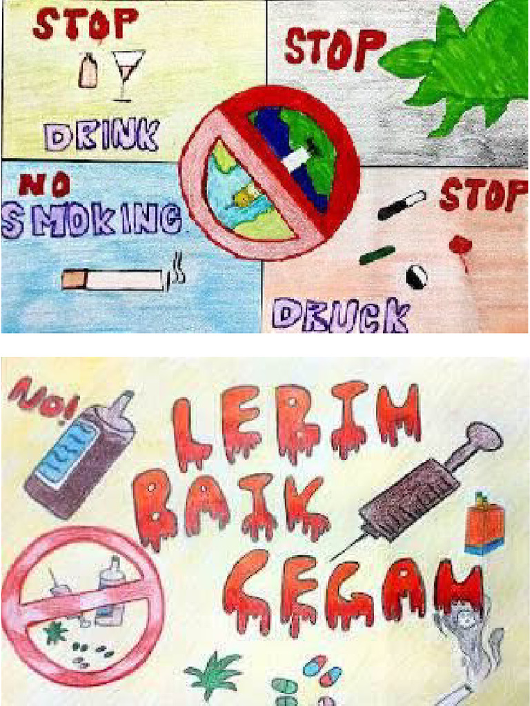 Contoh Poster Anti Dadah 2 | PDF