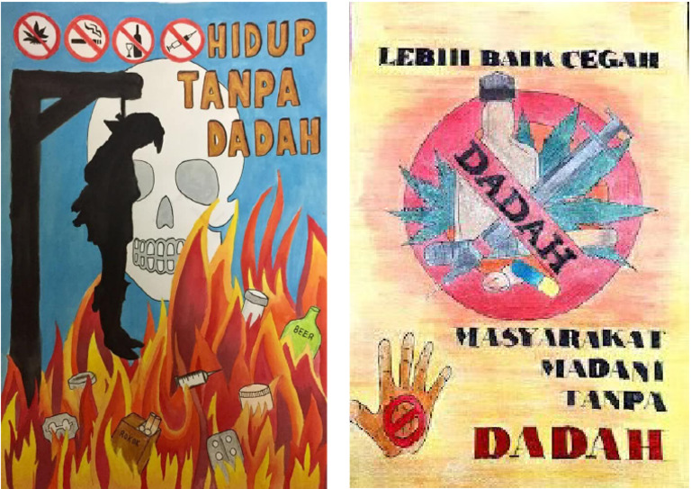 Contoh Poster Anti Dadah 1 | PDF