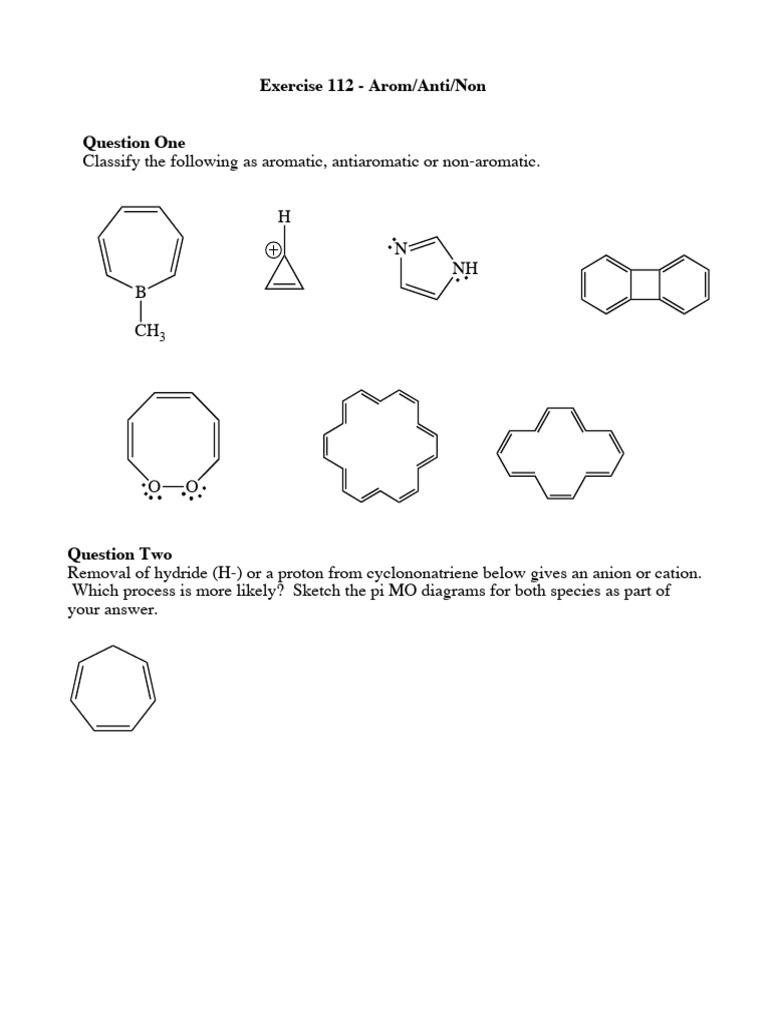 Exercise 112 - Arom Anti Non | PDF