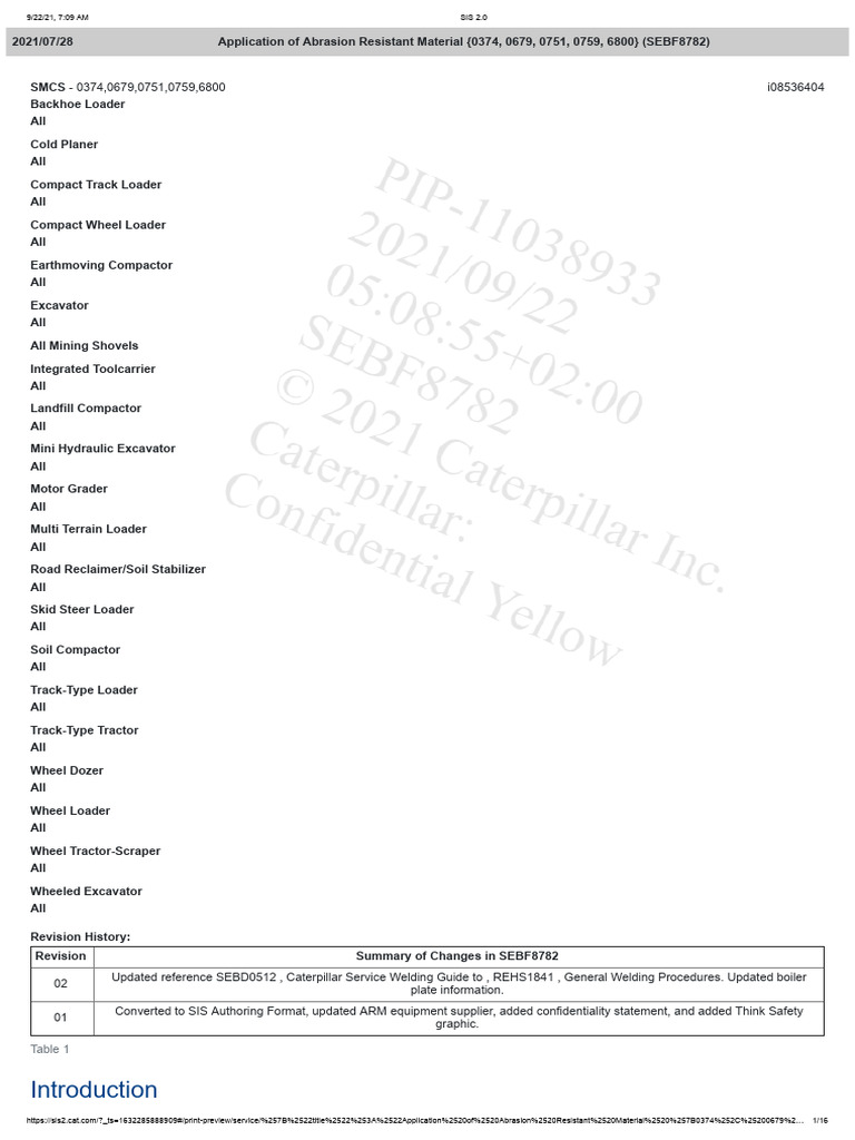 Abrasion Resistant Material Application Guide | PDF | Welding ...