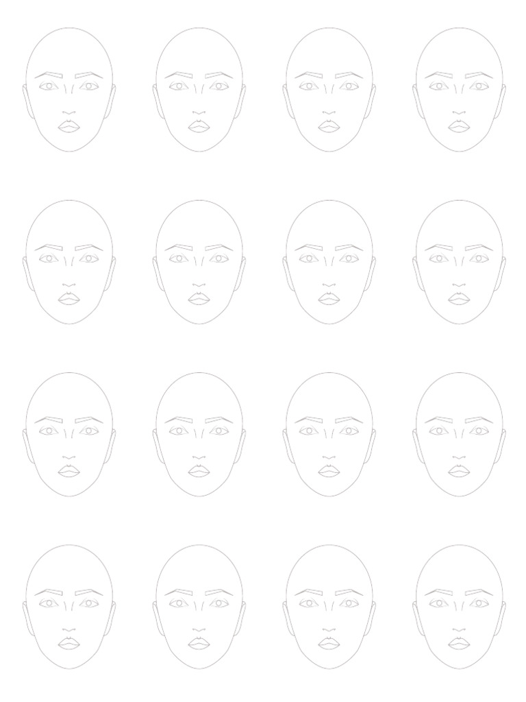 Face Template | PDF