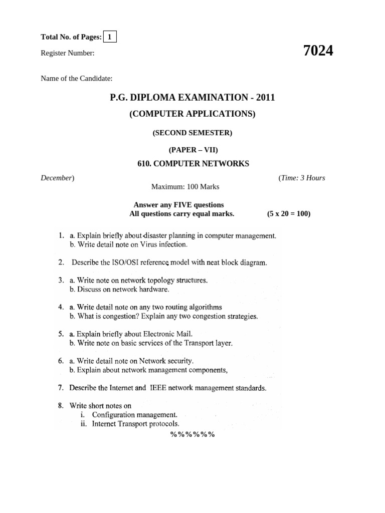 Computer Networks | PDF