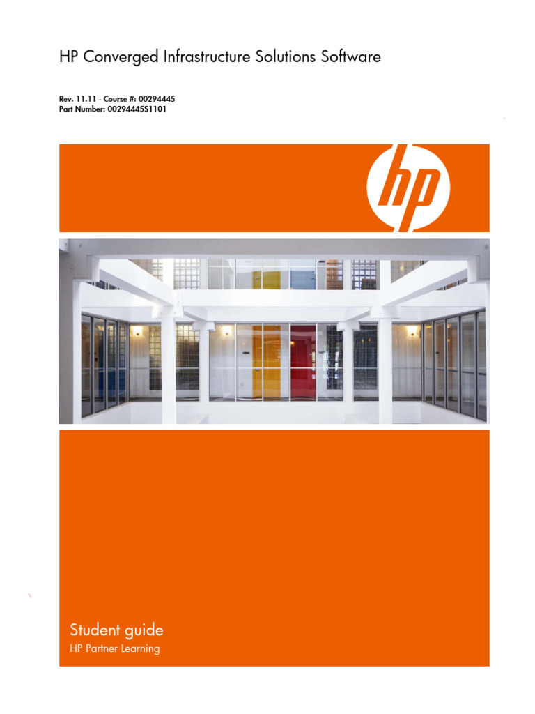 SG 00294445 | PDF | Hewlett Packard | Computer Engineering