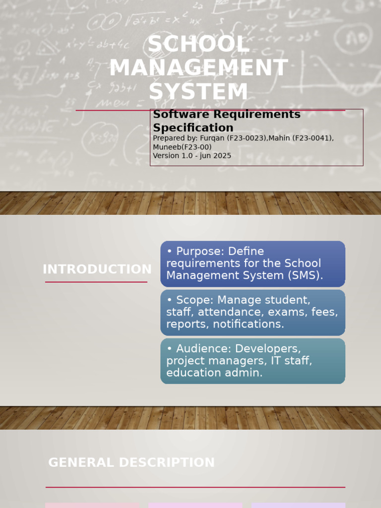 School Management System SRS Diagrams | PDF