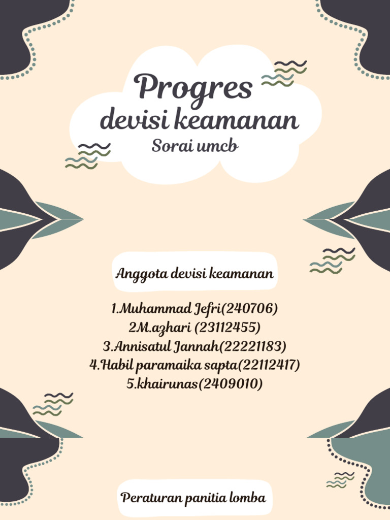 Progres Devisi Keamanan Sorai | PDF
