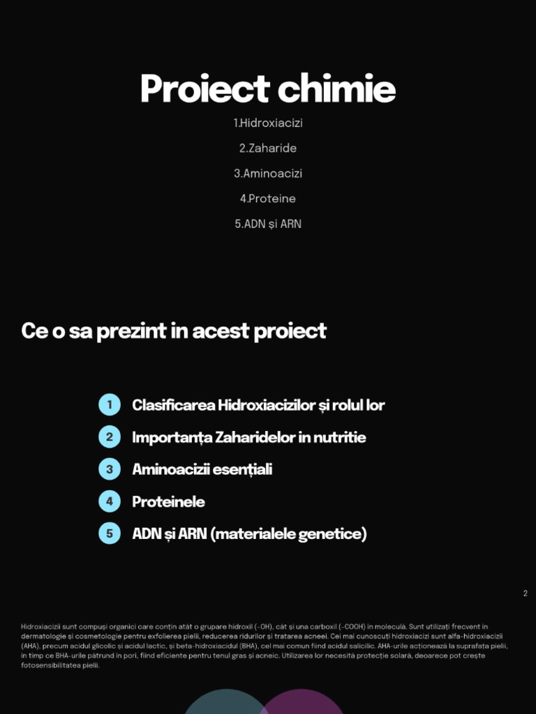 Proiect Chimie | PDF
