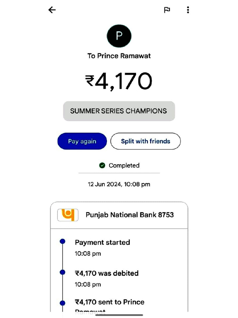 Lidoma Summer Series Payouts | PDF