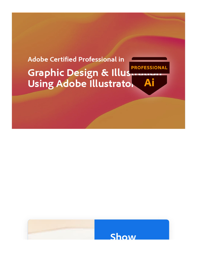Adobe Illustrator Certification Guide | PDF | Computer Graphics ...
