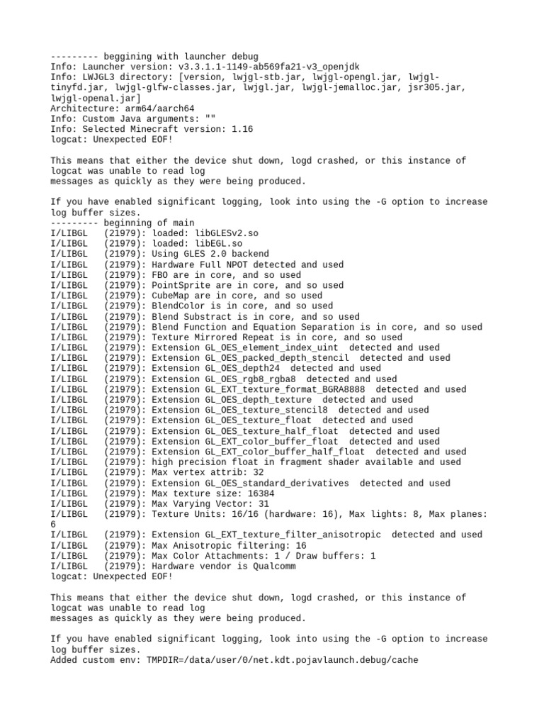 Latest Log | PDF | Shader | Computer Engineering