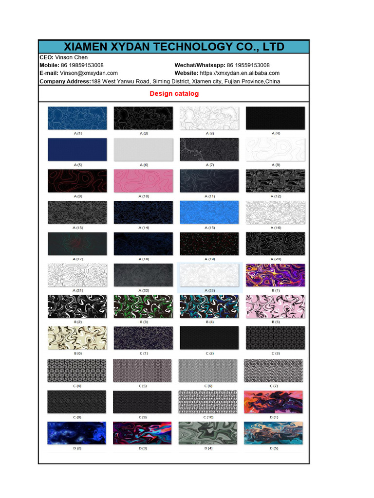 # Design Catalog | PDF