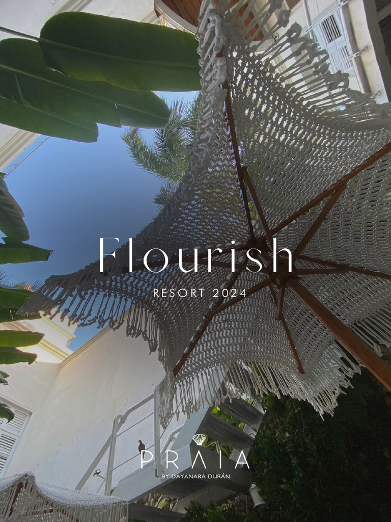 Lookbook Flourish - Resort 2024 X-1-1 | PDF | Clothing | Textiles