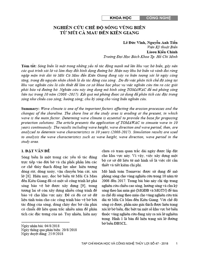 Le Duc Vinh 47 2018 | PDF