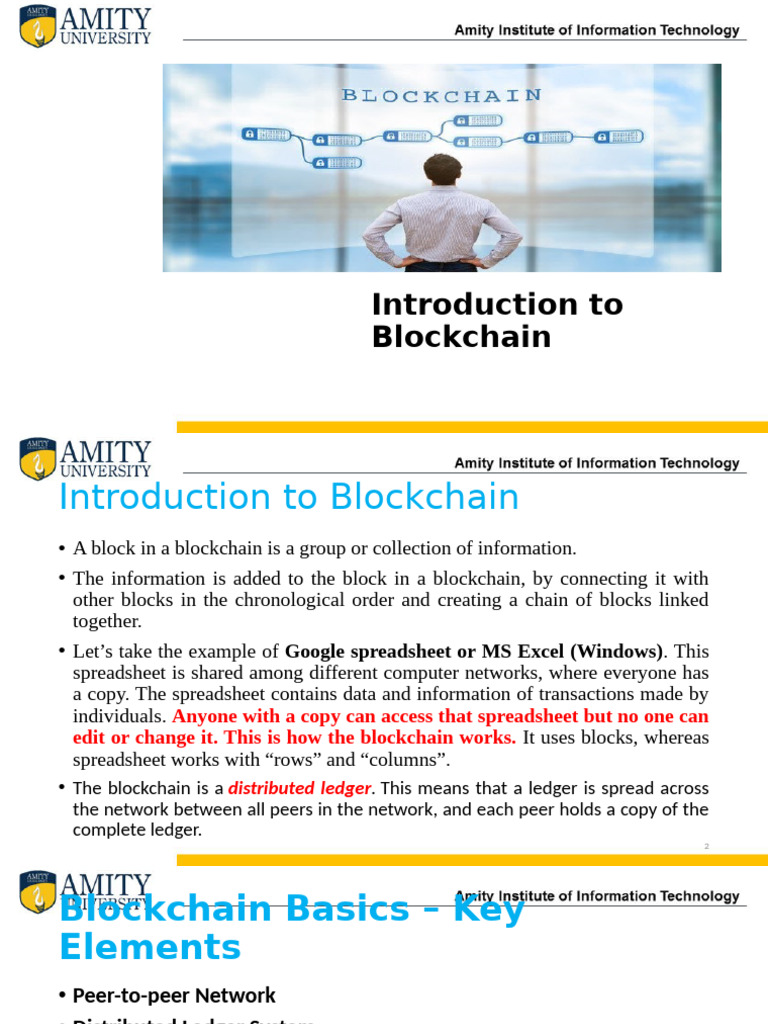 Introduction To Blockchain | PDF | Public Key Cryptography | Cyberwarfare