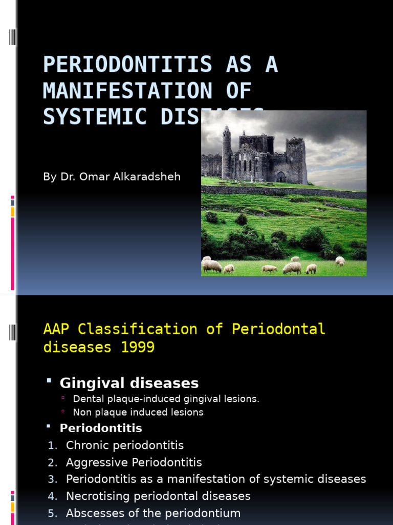 Periodontitis and Systemic Diseases | PDF | Immunology | Medical ...