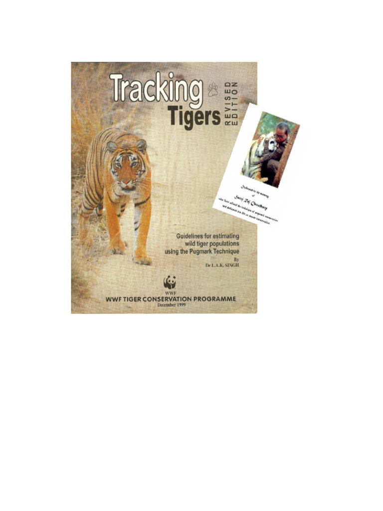 Singh 1999 Tracking Tiger 2000 WWF India | PDF | Tiger | Leopard